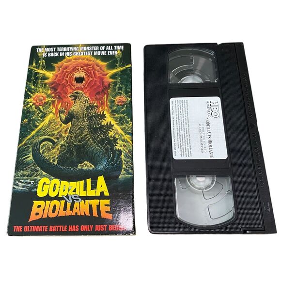 Media | Godzilla Vs Biollante Vhs 1989 Takehiro Kato Kazuki Ohmori | Poshmark